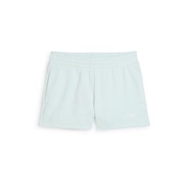 Puma Sportshorts 'ESS No. 1' Damen Gr&ouml;&szlig;e S hellblau / wei&szlig;