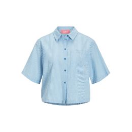 Jack & Jones JJXX Bluse 'JXWindy' Damen Gr&ouml;&szlig;e XL hellblau / wei&szlig;