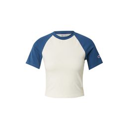 Champion Authentic Athletic Apparel T-Shirt Damen Gr&ouml;&szlig;e L blau / greige
