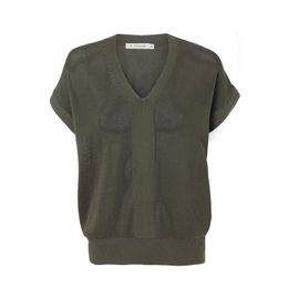 TATUUM Damenbluse Strickware TALA Damen Gr&ouml;&szlig;e L gr&uuml;n / khaki