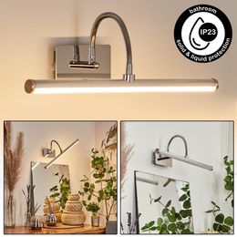 hofstein Morges Spiegelleuchte LED Chrom, 1-flammig