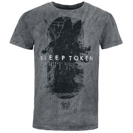 Sleep Token Aqua Regia T-Shirt grau in L 19806