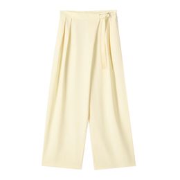 Bershka Hose Damen Gr&ouml;&szlig;e 40 hellgelb