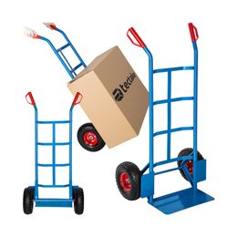 TecTake&reg; Sackkarre, mit Stahlrahmen, Ladeschaufel mit Radschutz, Belastbarkeit 200 kg
