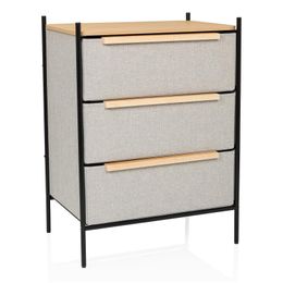 hjh LIVING Kommode STUVAR Stoff
