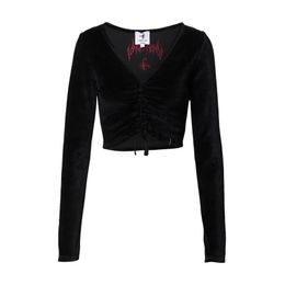 VIERVIER Shirt 'Joana' Damen Gr&ouml;&szlig;e S schwarz