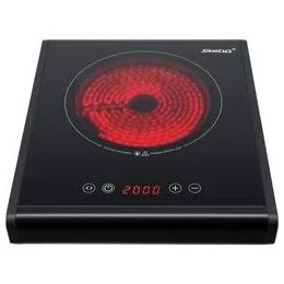 Steba Einzelkochplatte "HK 25", schwarz, B:27cm H:5cm T:31cm, Kochplatten