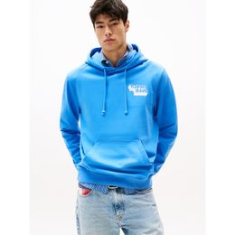 Tommy Jeans Herren Kapuzensweatshirt &raquo;TJM STACK BACK LOGO HOODIE EXT&laquo;, Mit Rundhalsausschnitt blau L