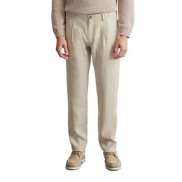 Marc O'Polo MARC O'POLO Leinenhose »Osby jogger pleats« gray silk 34 - Länge 30 Länge 30 34 Chionhose von Marc O'Polo