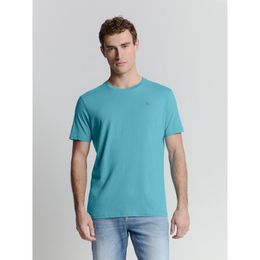 NO EXCESS T-Shirt »Basic Rundhals T-Shirt T-Shirt Crewneck Solid Basic« azur S S Bequemes T-Shirt mit Rundhalsausschnitt und zeitlosem Look