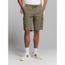 NO EXCESS Cargohose »Cargo-Shorts« dunkelgruen M M Aus atmungsaktivem Stoff gefertigt