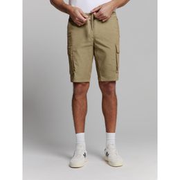 NO EXCESS Cargohose »Cargo-Shorts« khaki S S Aus atmungsaktivem Stoff gefertigt
