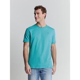 NO EXCESS T-Shirt &raquo;T-Shirt mit Rundhalsausschnitt T-Shirt Crewneck Slub&laquo; azur M M T-Shirt mit Rundhalsausschnitt und minimalistischem Design,...