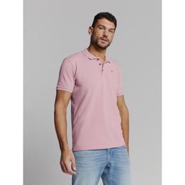NO EXCESS T-Shirt »Polo shirt« mauve M M Aus atmungsaktivem Stoff gefertigt