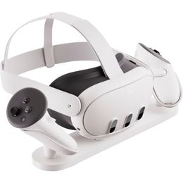 META Ladestation »Quest 3 Charging Dock« für VR-Brillen weiß Die LED-Leuchten zeigen dir gut sichtbar an, wann dein Headset und deine Controller...