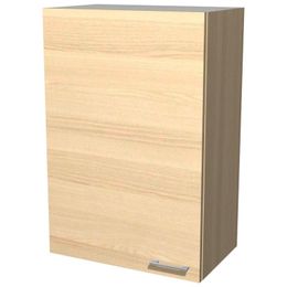 Flex-Well H&auml;ngeschrank &raquo;Portland&laquo; (B x H x T) 60 x 89 x 32 cm Aubergine / Akazie Akazie