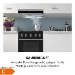 Klarstein Purista Americana Dunstabzugshaube Baffle-Filter 306 m&sup3;/h