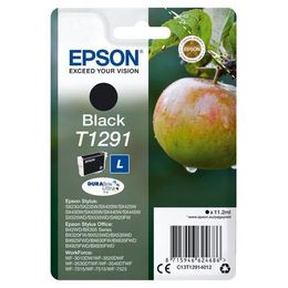 Original Epson Stylus SX 445 W (C13T12914010 / T1291) Druckerpatrone Schwarz