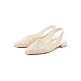 Lascana Ballerina beige Gr. 37 f&uuml;r Damen