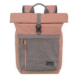 Travelite Rucksack Herren Größe One Size grau / rosa / schwarz