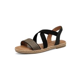 Tamaris Strap Sandals female Black size 39