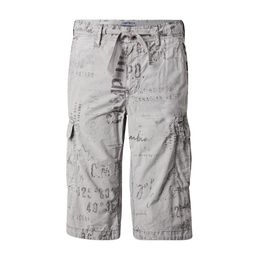 CAMP DAVID Shorts Herren Größe 31/32 grau / schwarz