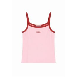 OH APRIL Top 'Anara' Damen Gr&ouml;&szlig;e XL hellpink / knallrot