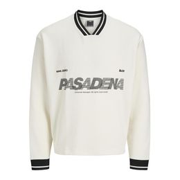 Jack & Jones Jack & Jones Sweatshirt 'JCOHorizon' male White size M