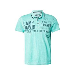 CAMP DAVID Shirt male Green size M
