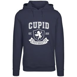 F4NT4STIC Sweatshirt 'Cupid University Valentinstag' female Blue size L