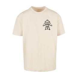 F4NT4STIC Shirt 'Vatertag Grill Master f&uuml;r BBQ-V&auml;ter' male Beige size XXL