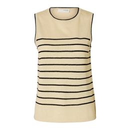 Selected Knitted Top female Beige size S