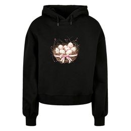 F4NT4STIC Sweatshirt 'Osterei Nest Korb Dekor' female Black size S