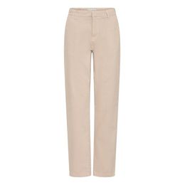 Pulz Jeans Chinohose 'Bonnie' Damen Größe 34 beige