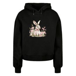 F4NT4STIC Sweatshirt 'Niedlicher Osterhase Mit Blu' Damen Gr&ouml;&szlig;e M mischfarben / schwarz