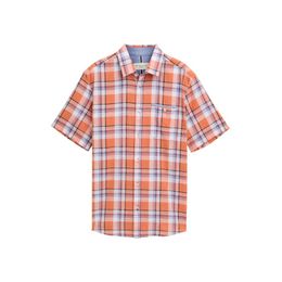 Tom Tailor Button Up Shirt male Orange size M