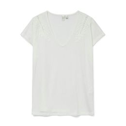 Véro Moda VERO MODA T-Shirt 'VMBILSA' Damen Größe XL weiß