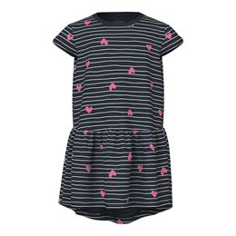 name it Kleid 'NMFVigga' M&auml;dchen Gr&ouml;&szlig;e 80 saphir / rosa / wei&szlig;