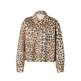 Only Jacke 'ONLZOE' Damen Größe L creme / camel / cognac / schwarz