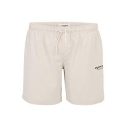 Jack & Jones Plus Jack & Jones Plus Board Shorts 'JPSTNAXOS' male Beige size 48
