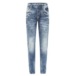 Cipo & Baxx CIPO & BAXX Jeans mit trendigen Ziern&auml;hten Herren Gr&ouml;&szlig;e 34 blau