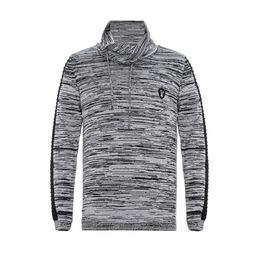 Cipo & Baxx CIPO & BAXX Pullover Herren Gr&ouml;&szlig;e XXL grau / schwarz