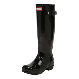 Hunter Gummistiefel Damen Größe 36 rot / schwarz / weiß Winterschuhe