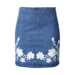 Vila Rock 'VIBROIDY' Damen Größe 38 blue denim / weiß