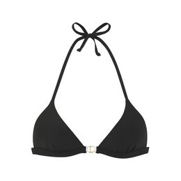 Lascana Bikini Top female Black size 38