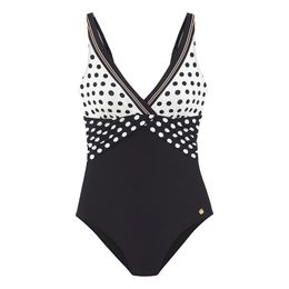 Lascana Swimsuit female Black size 38