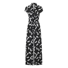 HotSquash Jumpsuit Damen Gr&ouml;&szlig;e L schwarz / wei&szlig;