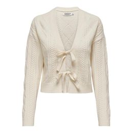 Only Strickjacke 'ONLFia' Damen Gr&ouml;&szlig;e XXL ecru