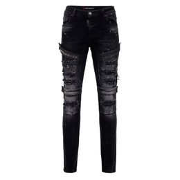 Cipo & Baxx Cipo & Baxx Jeans male Black size 40
