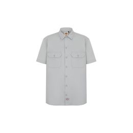 Dickies Button Up Shirt 'WORK SHIRT' male Grey size M